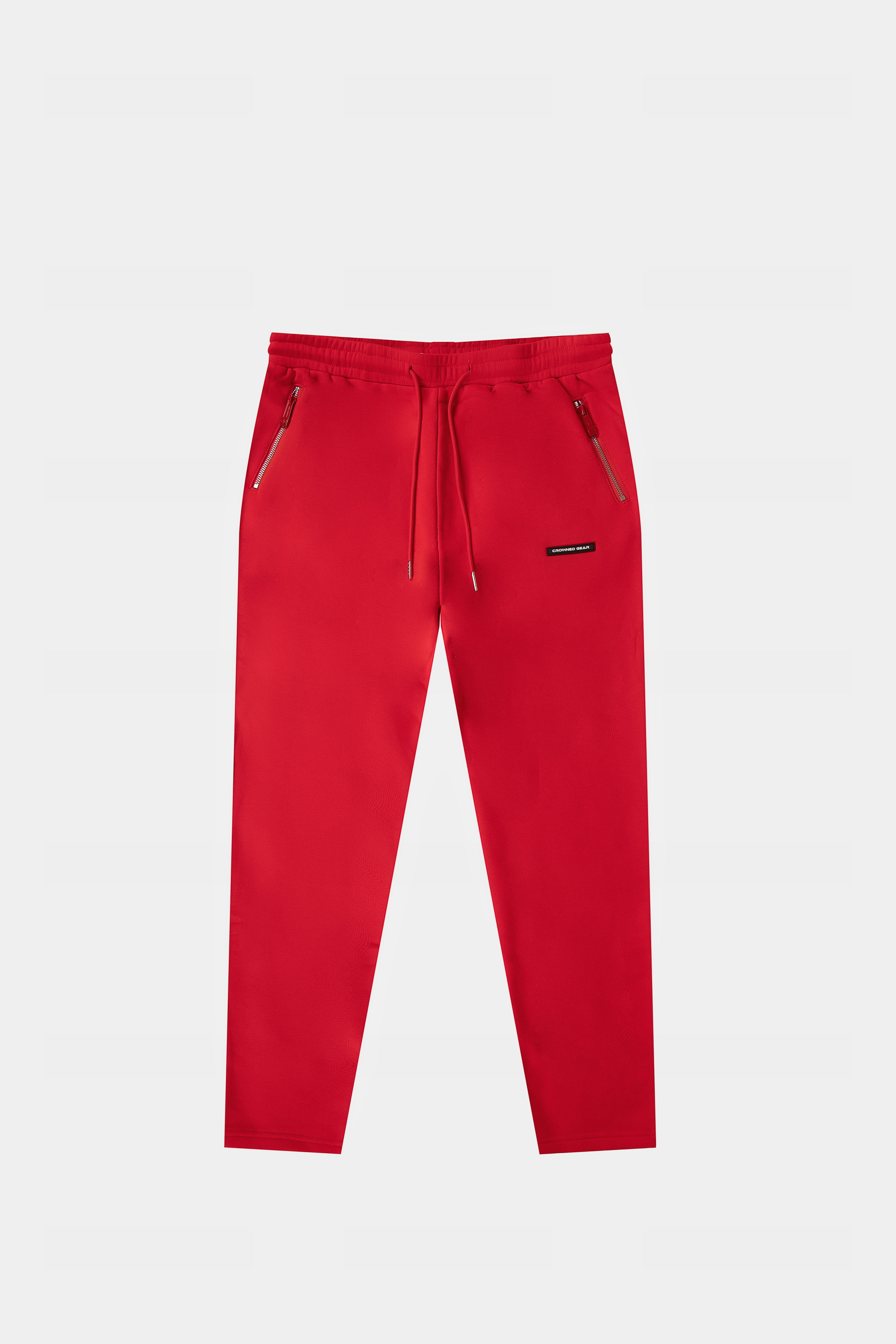 Track Pant HERITAGE RED TRACK PANT - Crownedgear Luxury