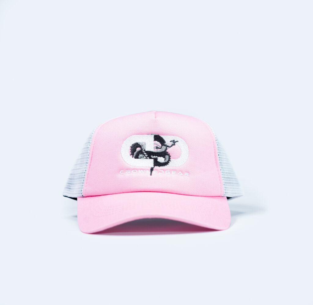 Renaissance Pink Trucker Hat - Crownedgear Luxury